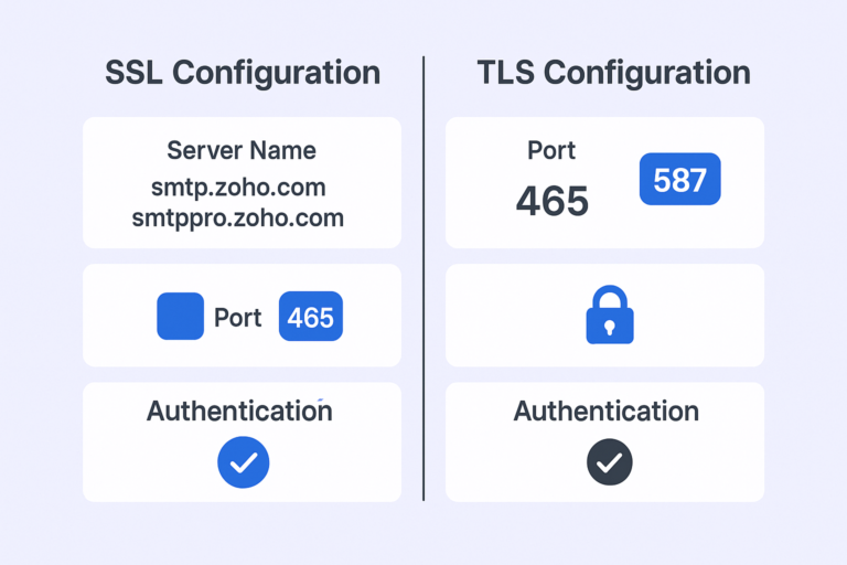 Zoho SMTP Settings: Complete Setup Guide for SSL & TLS 2025 - Sales So