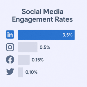 LinkedIn Page Statistics 2025: Engagement & Performance Data