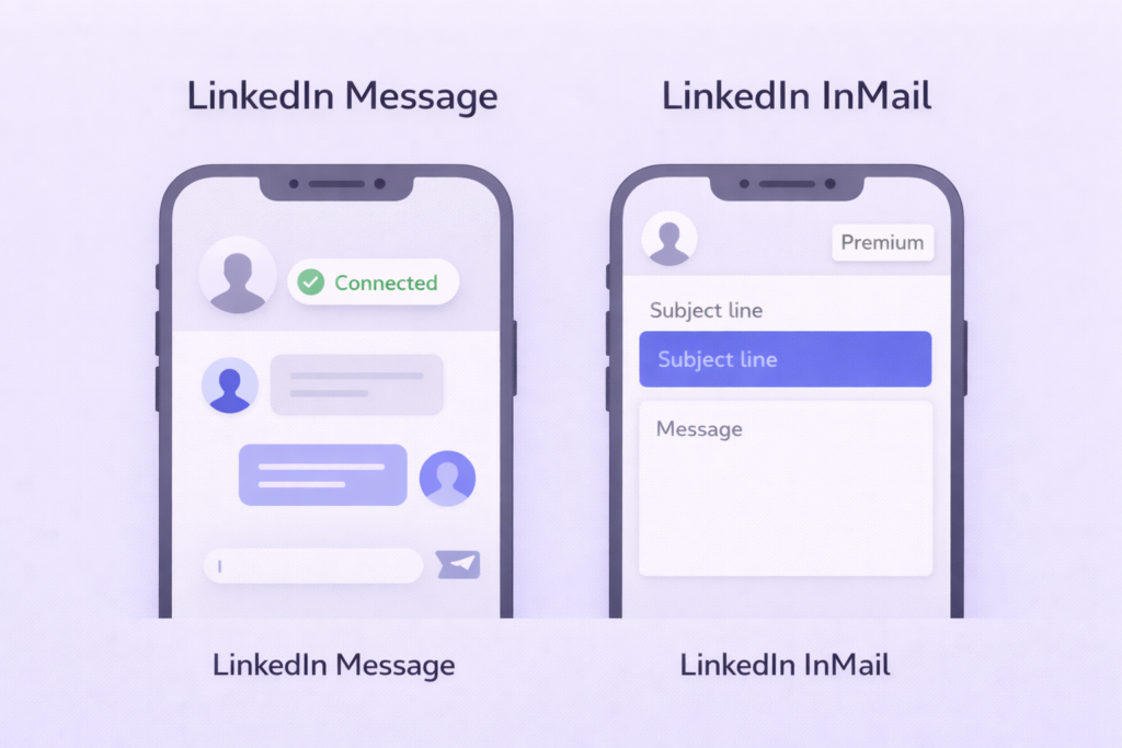 LinkedIn InMail vs Messages: When Should You Use Each