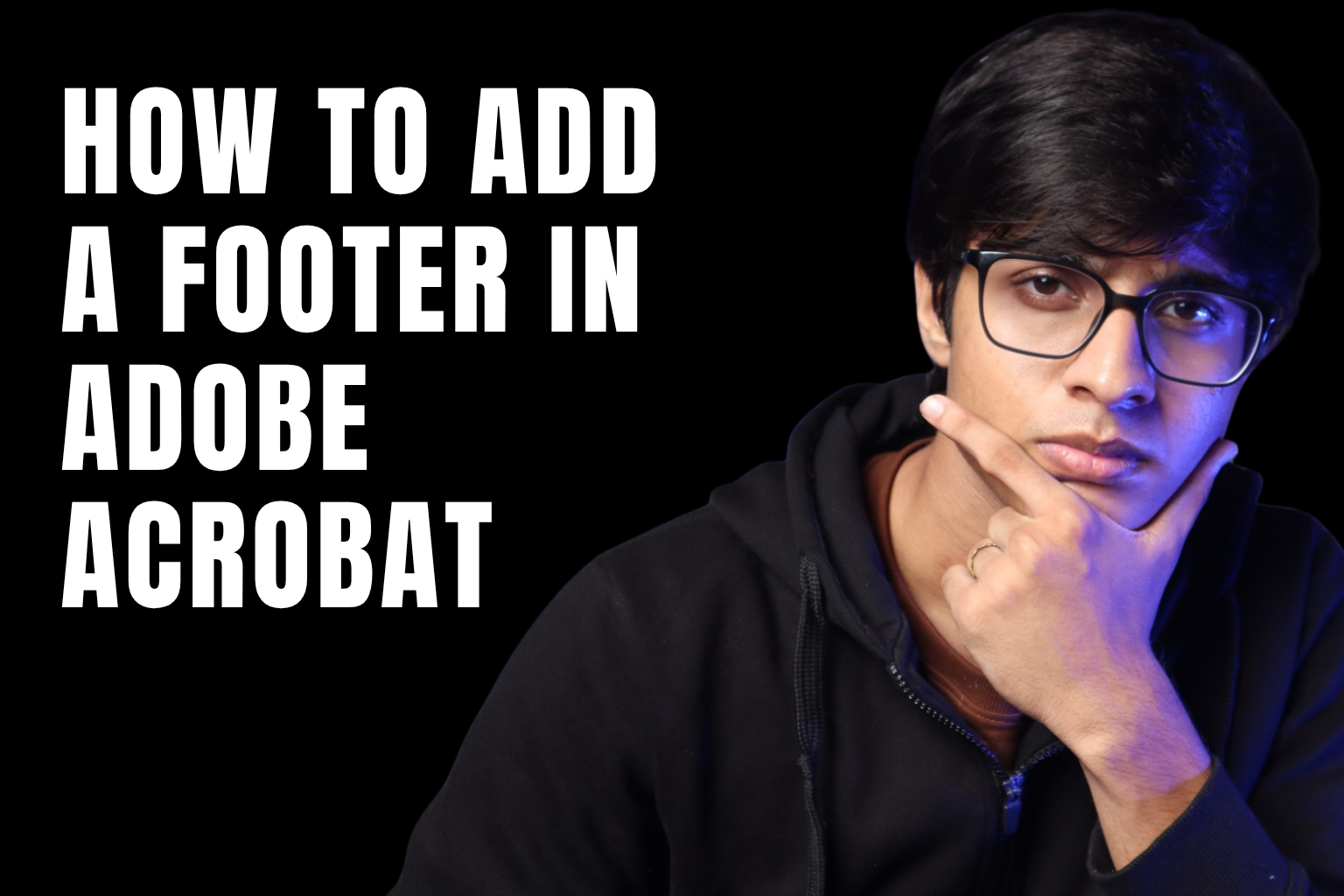 How to Add a Footer in Adobe Acrobat