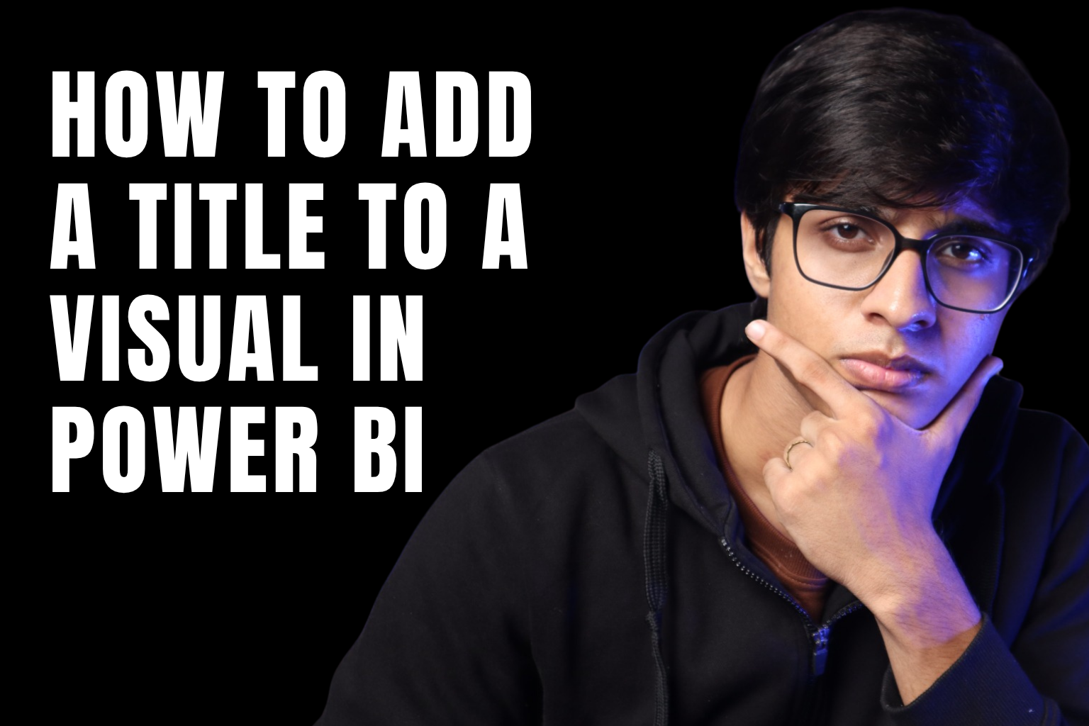 How to Add a Title to a Visual in Power BI