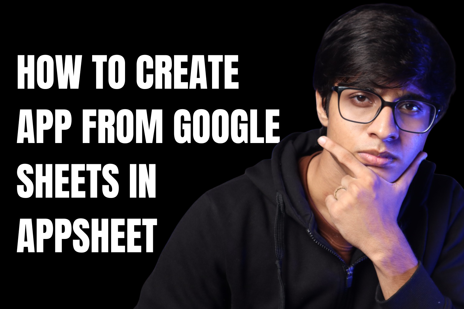 How to Create an App from Google Sheets in AppSheet